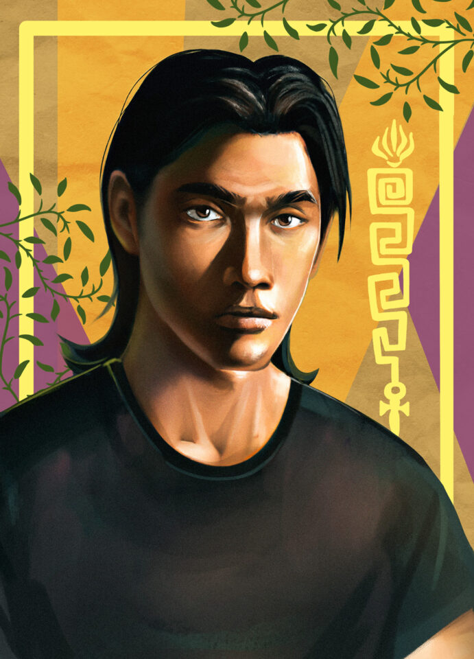 Elias kisses Maria Clara's Portrait - Dang's Notes