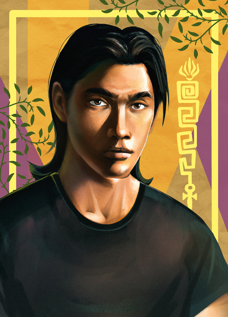 Elias kisses Maria Clara's Portrait - Dang's Notes